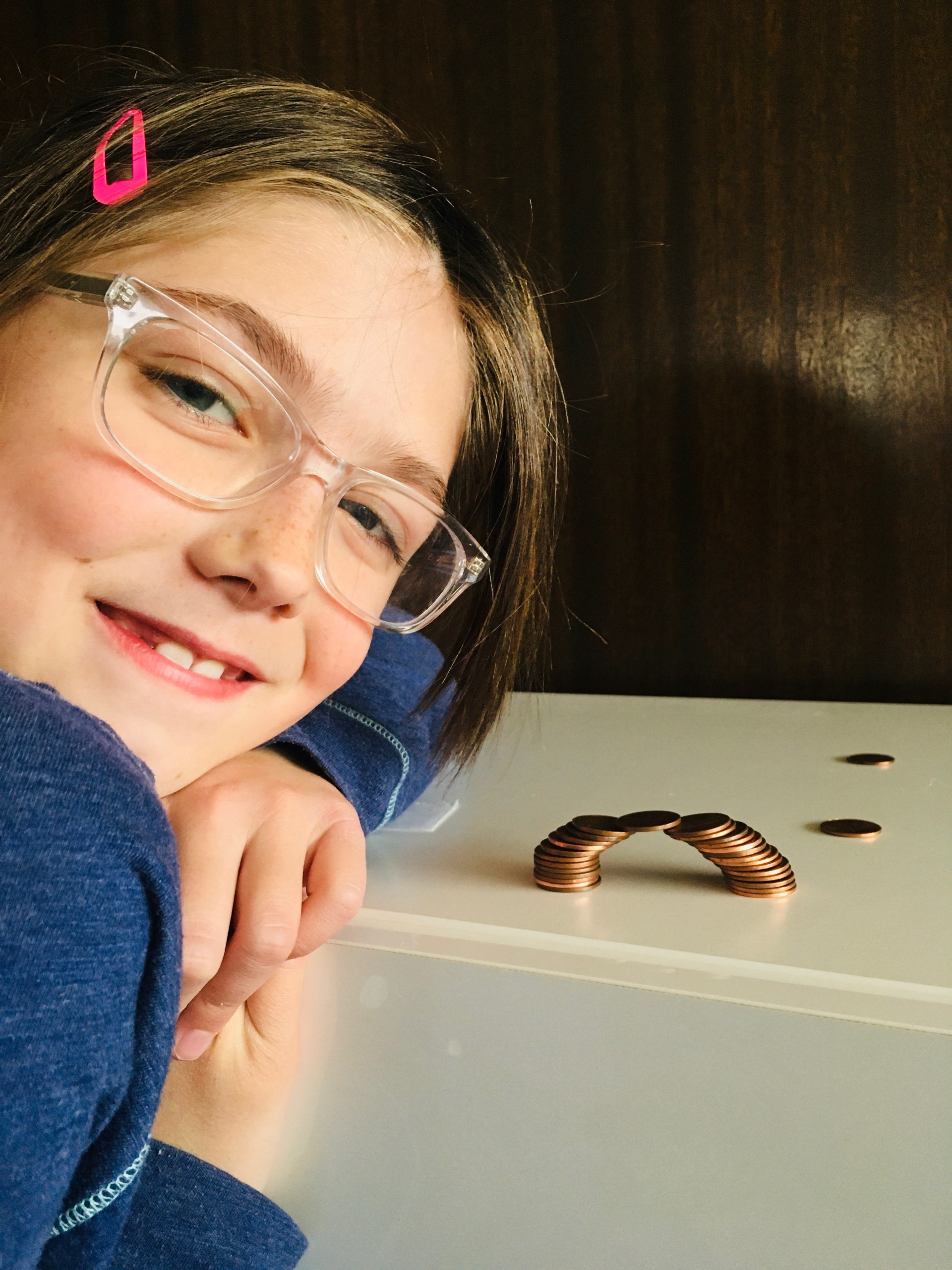 "STEM challenge Penny Bridge!" - Response on The Wonderment